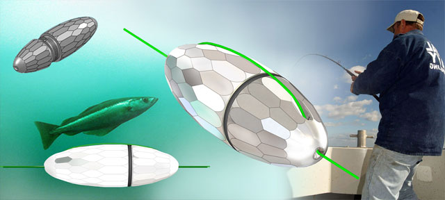 Vibrating Fish Attractor