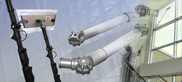 Window Cleaning System | outdoor engineering example